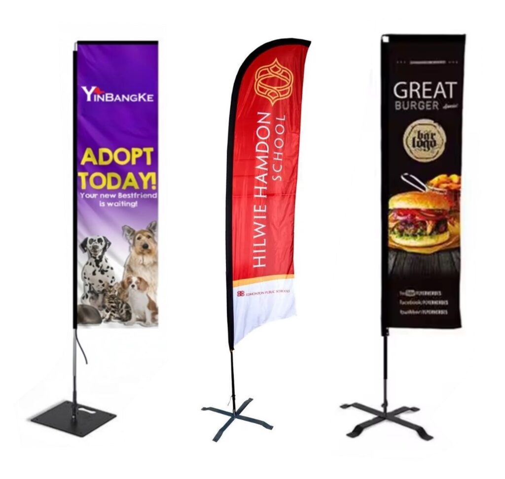 Telescopic Flag - housepartyonline